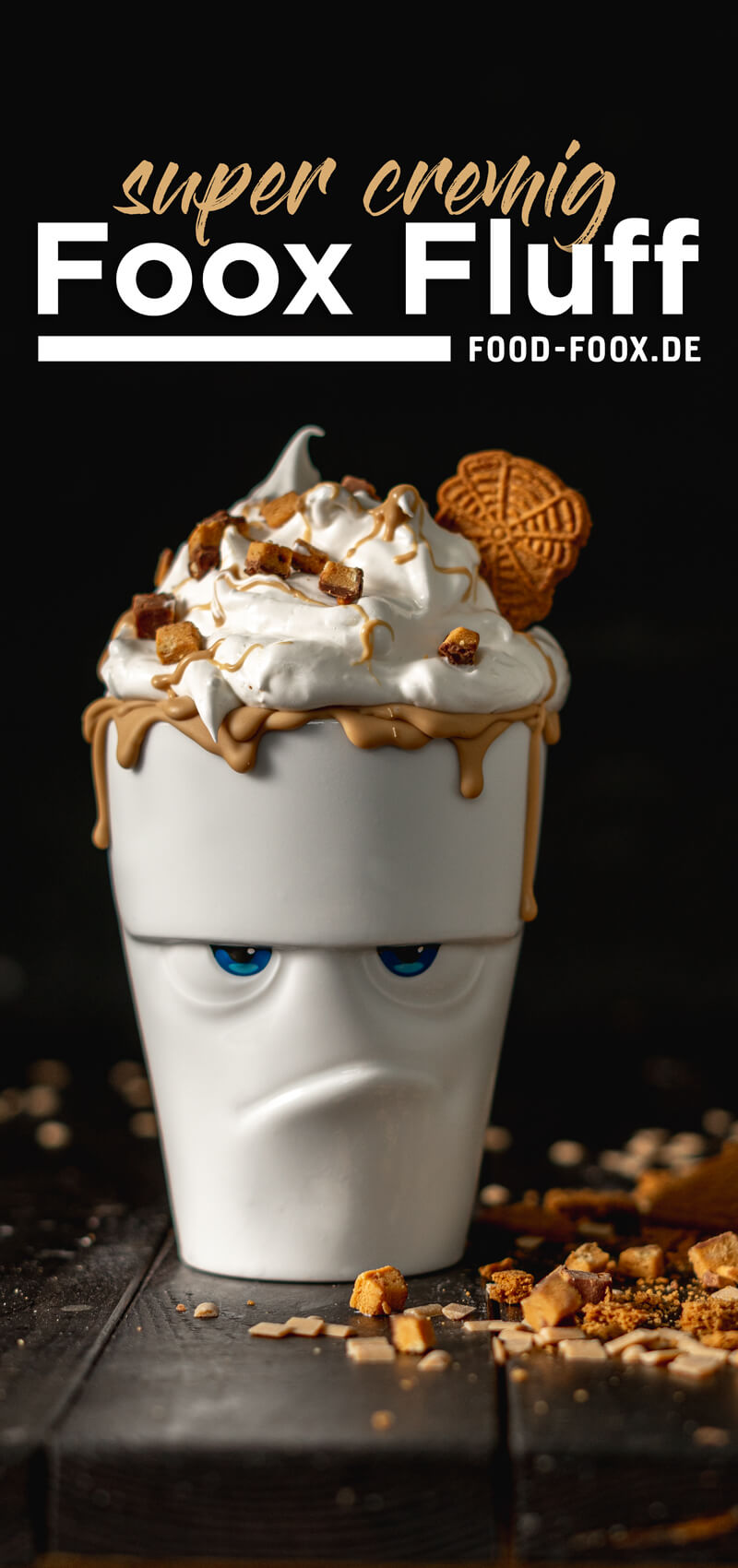 Foox Fluff - cremiges protein Fluff in 3 Schritten selber machen