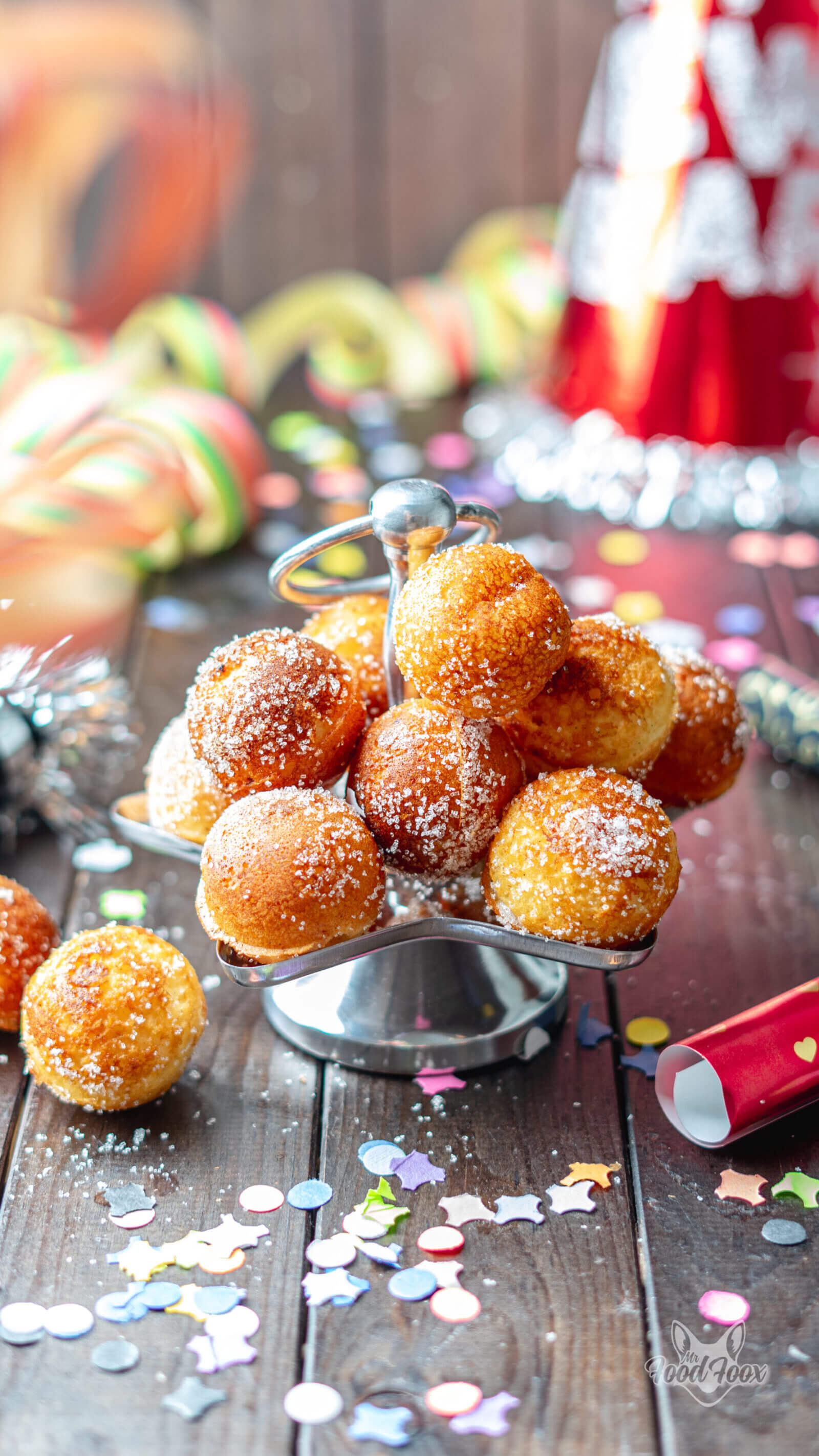 Miniberliner aus dem Backofen einfach selber machen (Krapfen, Kreppel)